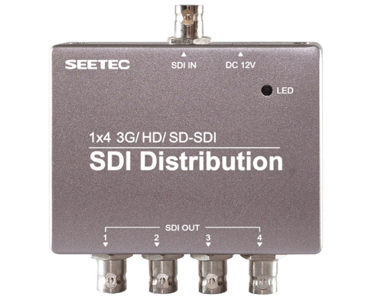 3G/ HD/ SD-SDI Distribution 1X4 SDI-124-Zhangzhou SEETEC ...