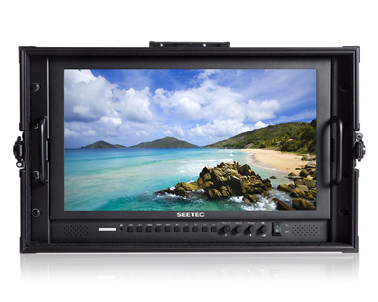 17.3" Aluminum Design 1920×1080 Carry-on Broadcast Director Monitor ...